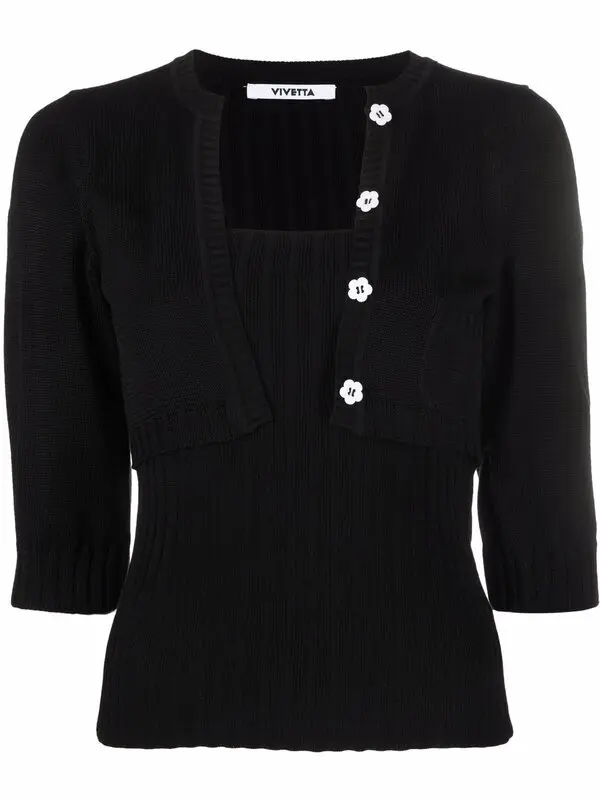 Vivetta Layered Two-piece Jumper