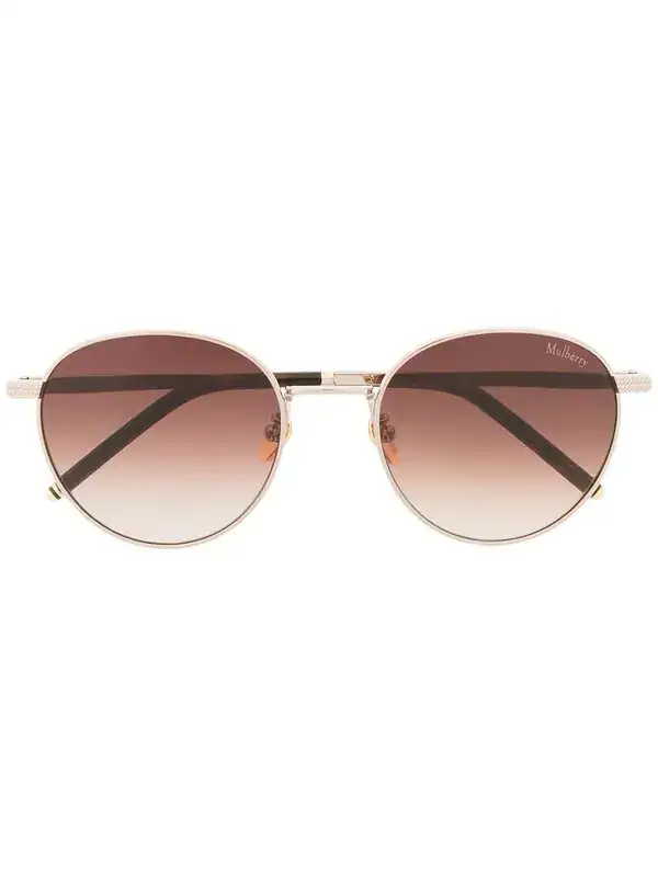 Mulberry Stevie Rose-Tinted Sunglasses - Brown | Editorialist display picture 1