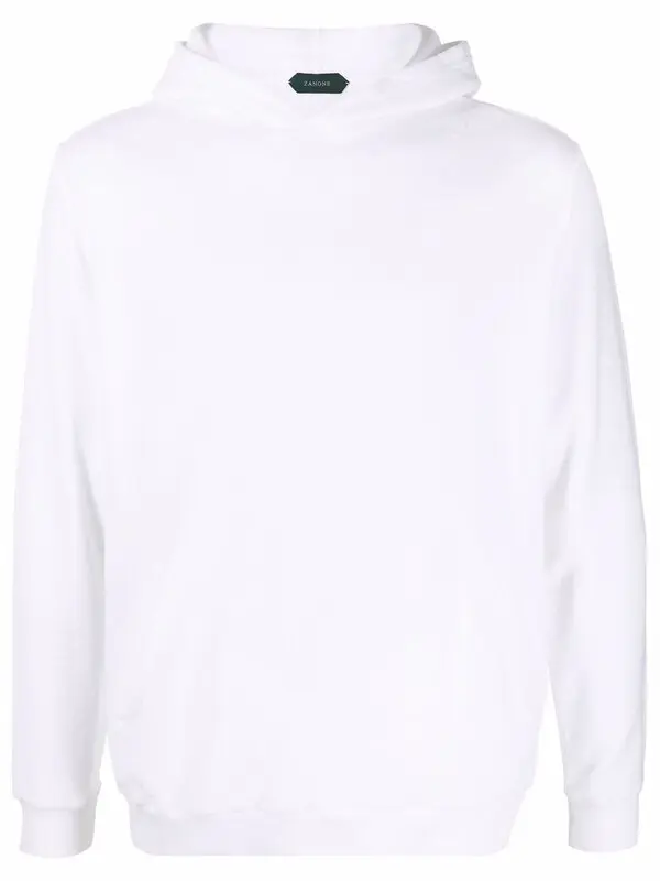 ZANONE Ribbed-detail Hoodie