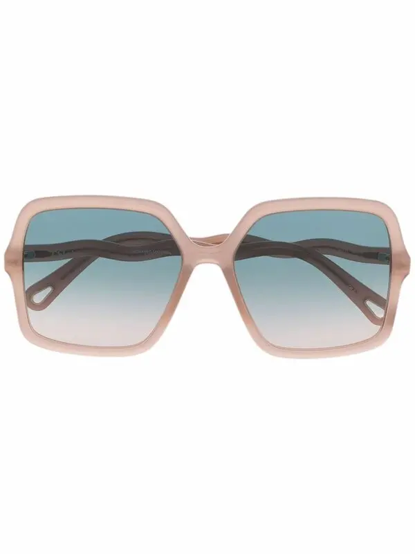 Chloé Zelie Square-frame Sunglasses