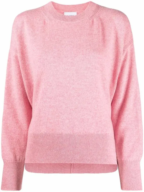 BARRIE Iconic Cashmere Pullover - Pink