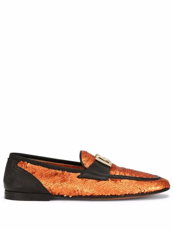 Dolce & Gabbana Ariosto Sequin-embellished Slippers