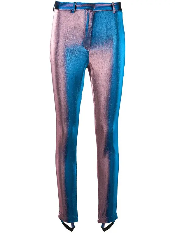 Roberto Cavalli Flat Front Stirrup Trousers