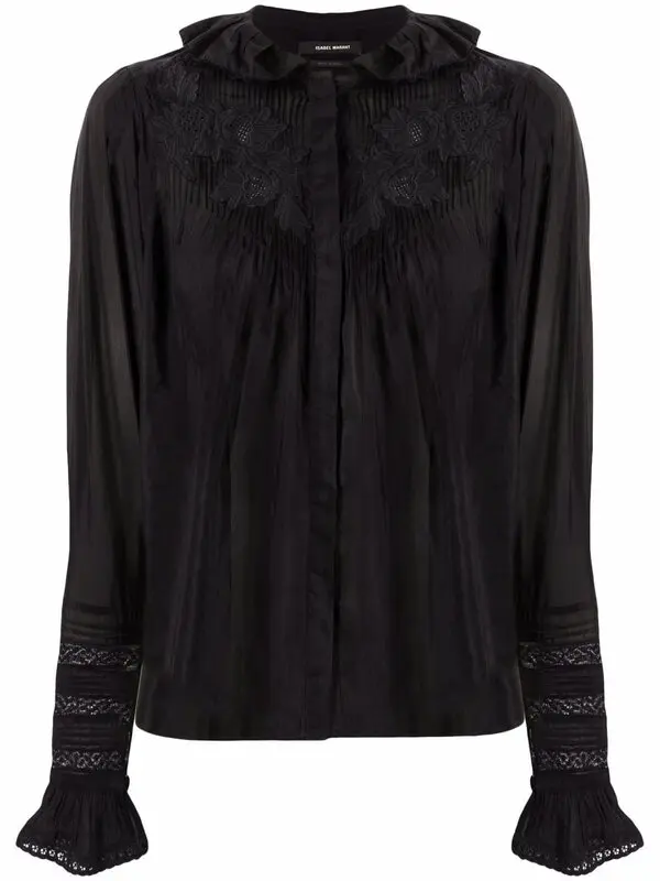 ISABEL MARANT GINETTE ブラウス　FR36 Isabel Marant】GINETTE フリルトップス | idealclasse