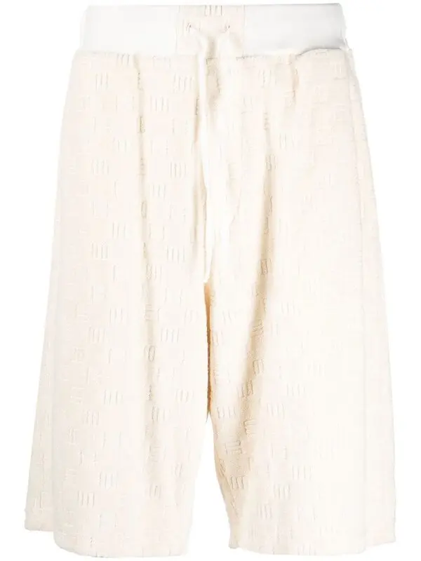 AMBUSH Monogram Track Shorts - Neutrals
