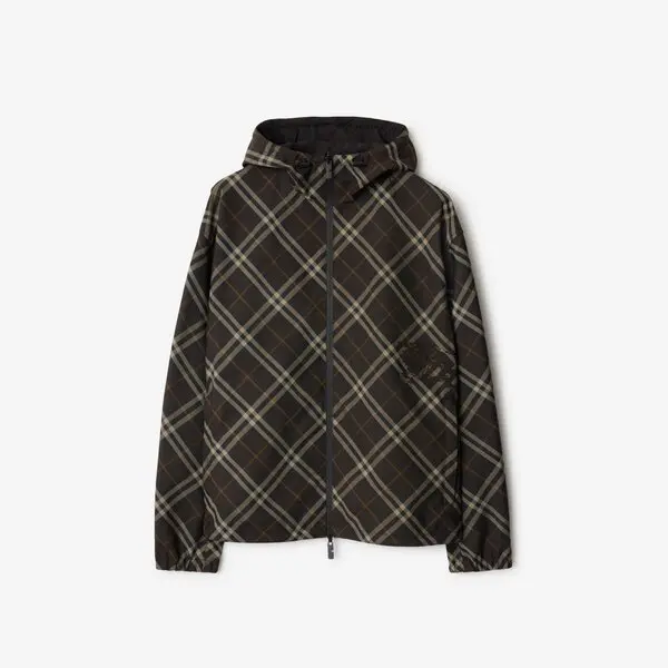 Burberry Reversible Check Jacket - Truffle Brown