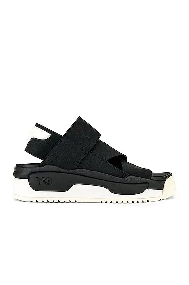 Yohji Yamamoto Hokori Sandal In Black - 20% Off | Editorialist