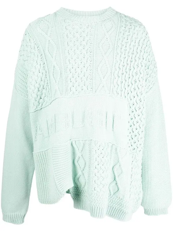 AMBUSH Patchwork Knitted Jumper