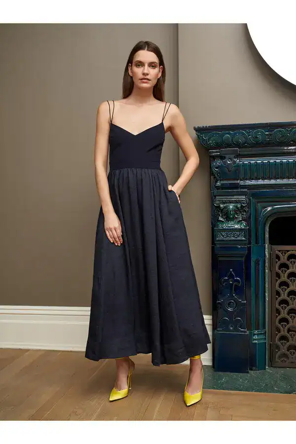 La Ligne Tracy Dress - Red | Editorialist