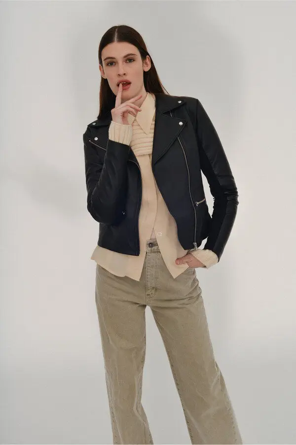 Veda Dallas Leather Jacket