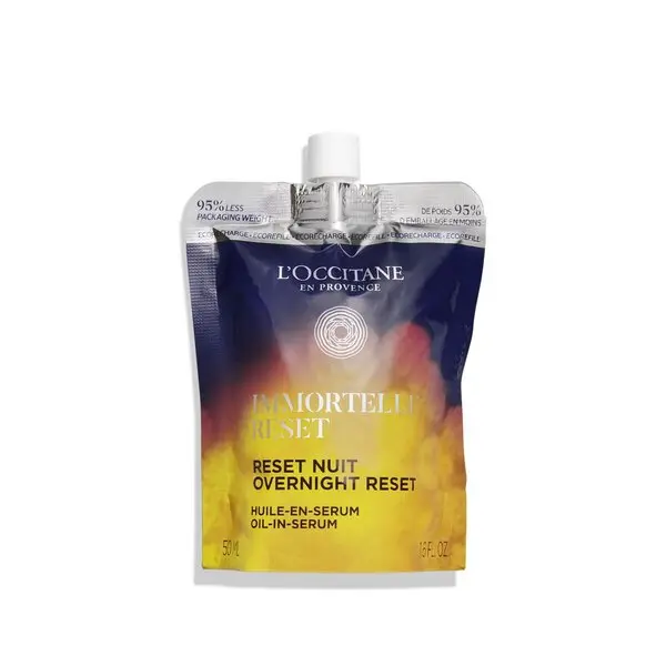L'OCCITANE Immortelle Overnight Reset Oil-in-serum Refill 1.6 Fl Oz