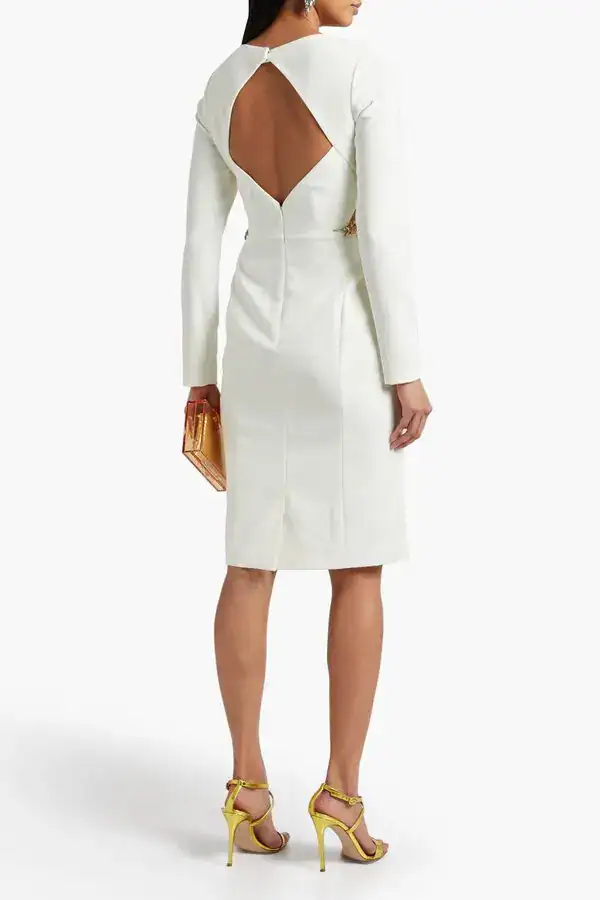 mini ivory embroidered dress 11 years Sahara Mini Dress | Ivory