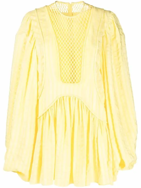 Stella McCartney Mesh-panel Shift Dress
