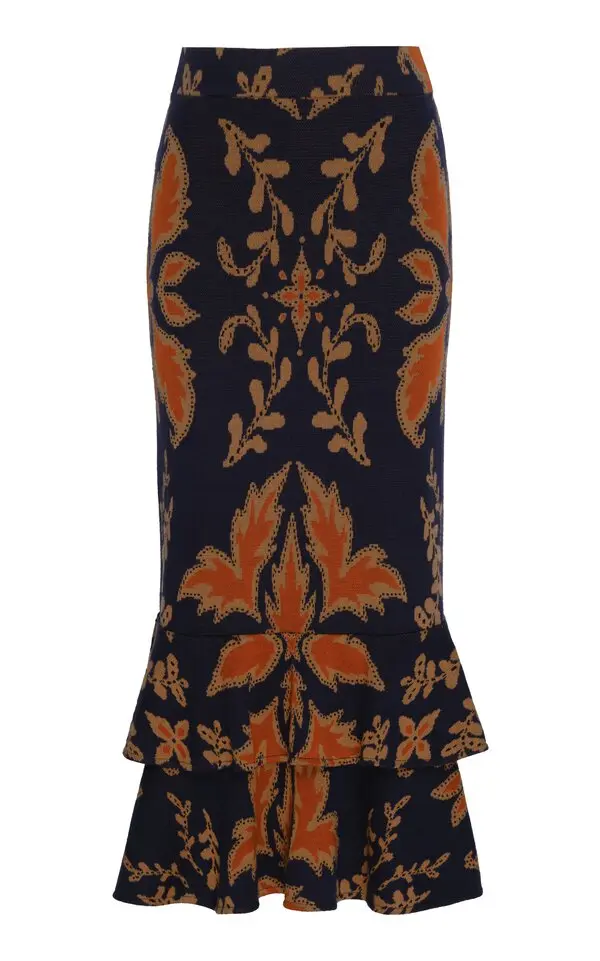 Johanna Ortiz Unity Of Magic Midi Skirt