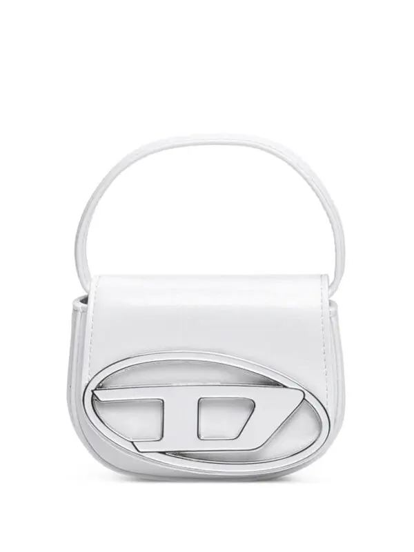 Diesel 1dr Xs Leather Crossbody Bag - White