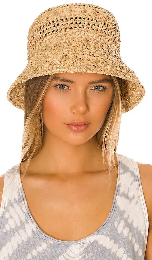 Lack Of Color The Inca Bucket Hat - Brown | Editorialist display picture 3