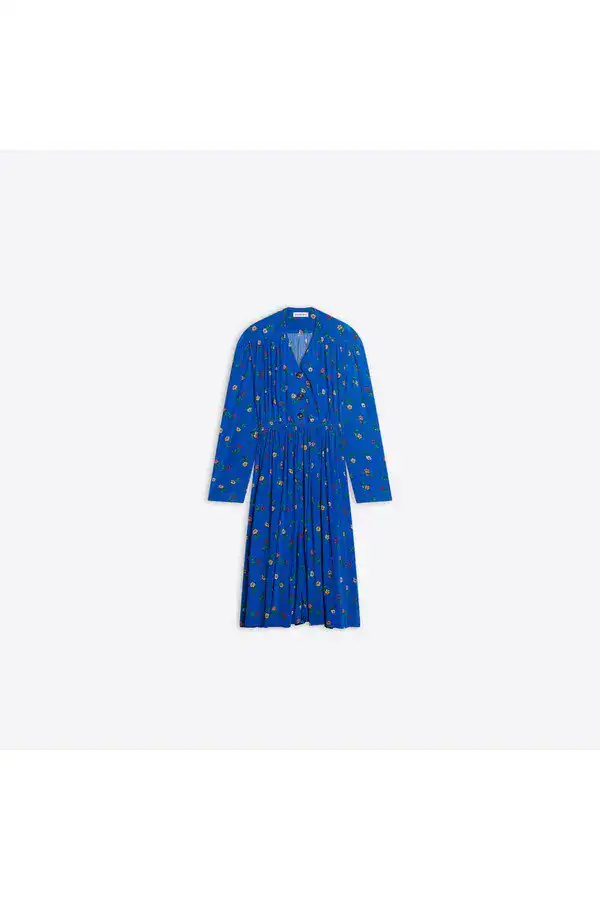 blue balenciaga dress Girls: The Audrey Blue Apple Gingham Dress – Shop the Mint