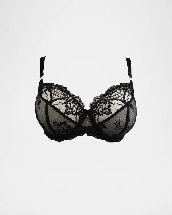 Lise Charmel Sublime En Dentelle Lace Bra - Black