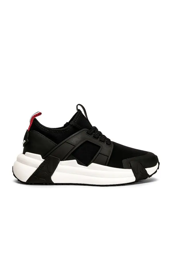 Moncler Lunarove Low Top Sneakers - Black