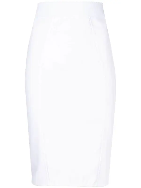 Dolce & Gabbana Corset-detail Pencil Skirt