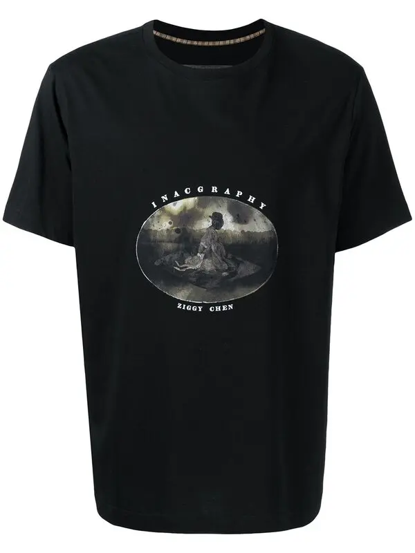 ZIGGY CHEN Graphic-print Cotton T-shirt