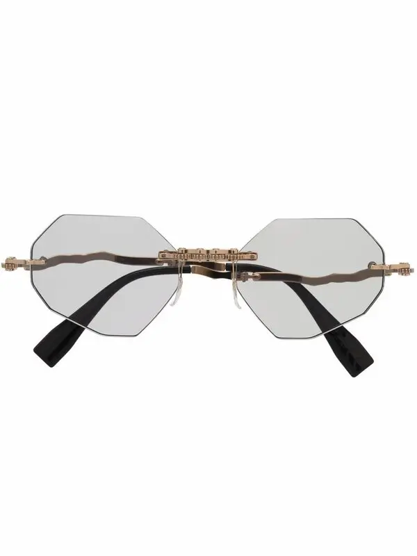 KUBORAUM Geometric-frame Sunglasses
