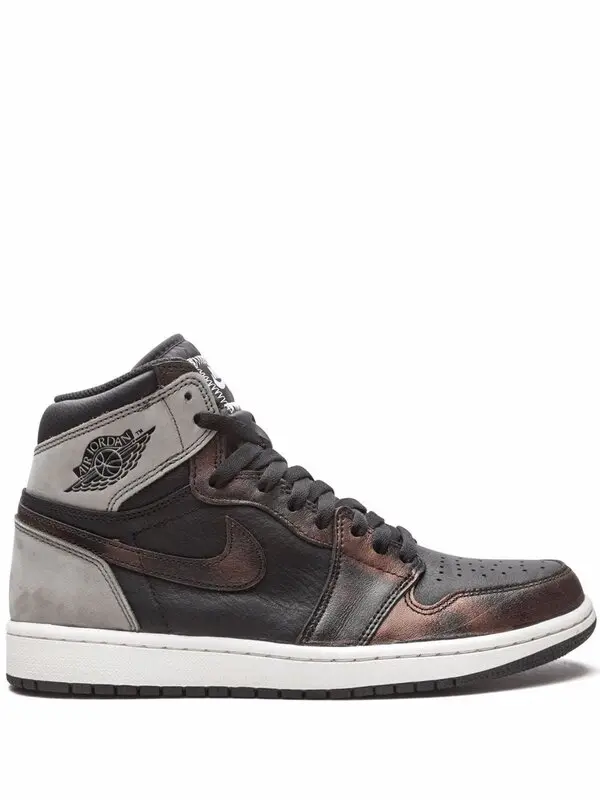 JORDAN Air 1 Retro High Og Patina/rust Shadow Sneakers - Black