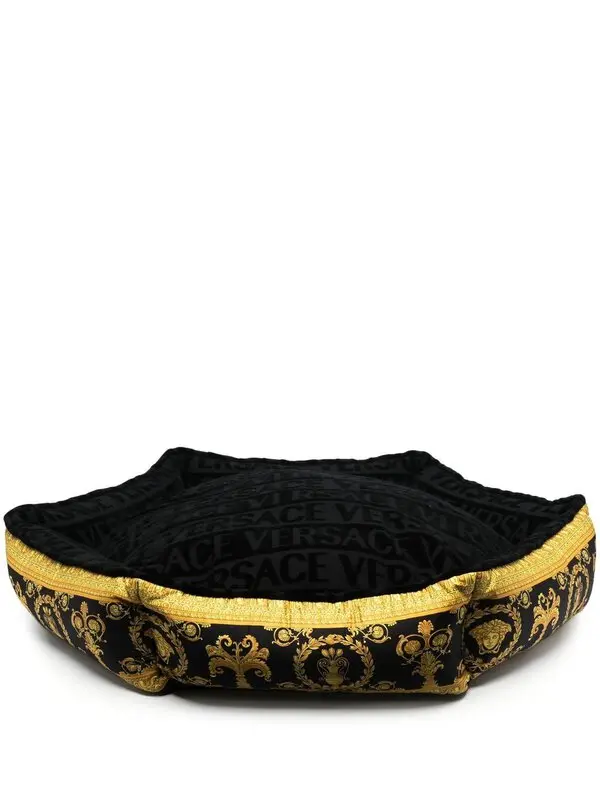 Versace Logo Print Pet Bed
