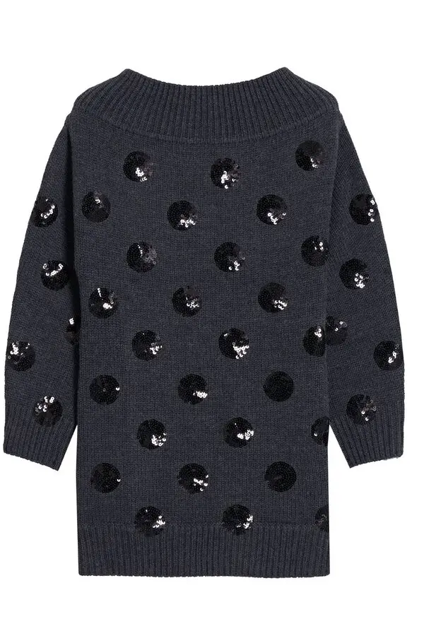 Monse Sequin-embellished Merino Wool Sweater