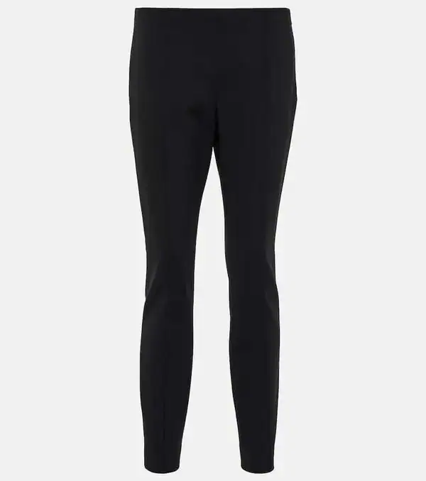 【yoshです】THE ROW kosso pants パンツ　黒レギンス The Row Kosso Wool-Blend Skinny Pants In Black - 44% Off