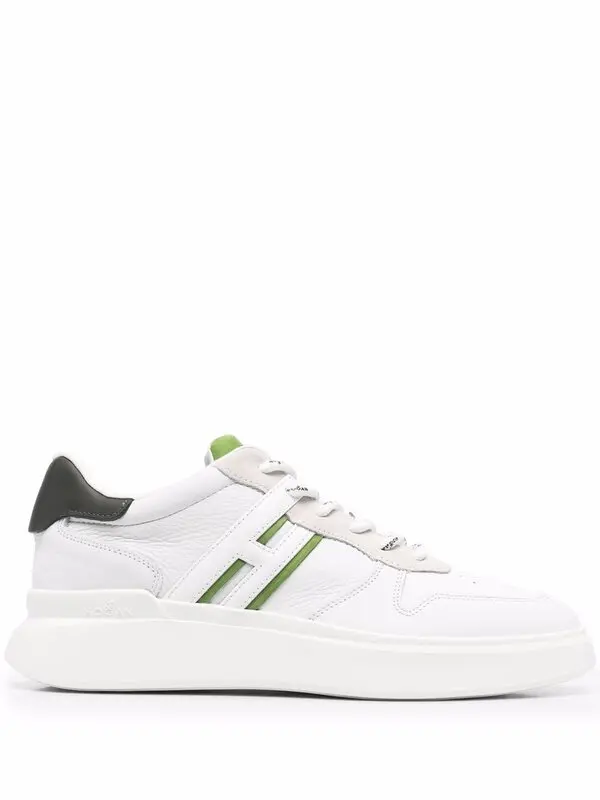 Hogan H580 Panelled Low-top Sneakers - White
