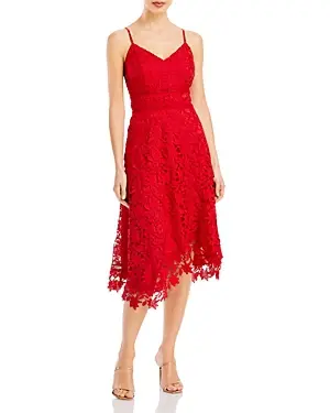 eliza j asymmetrical lace dress Asymmetric Hem In Red - 61% Off KissProm Sweetheart Long Sleeve 26July4thdress Wedding gown Eliza J Asymmetrical Tiered Color:Custom Colors