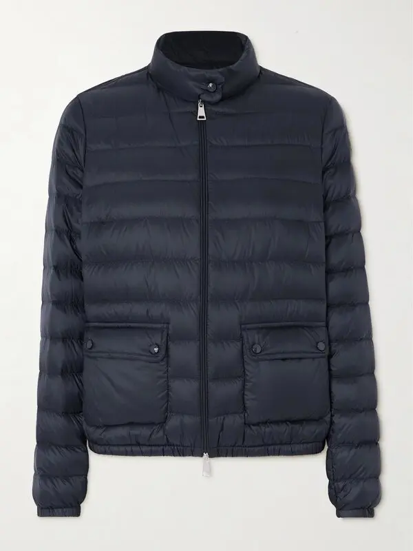 Moncler Lans Quilted Down Jacket - Blue