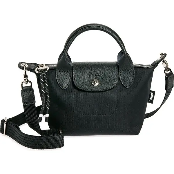 Longchamp Le Pliage Small Crossbody Bag - Black