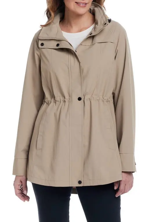 Gallery Water Resistant Packable Jacket - Mushroom