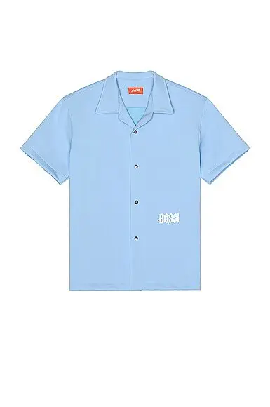 Buy BOSSI SPORTSWEAR Camp Shirt In Baby Blue - N,a At 54% Off ...