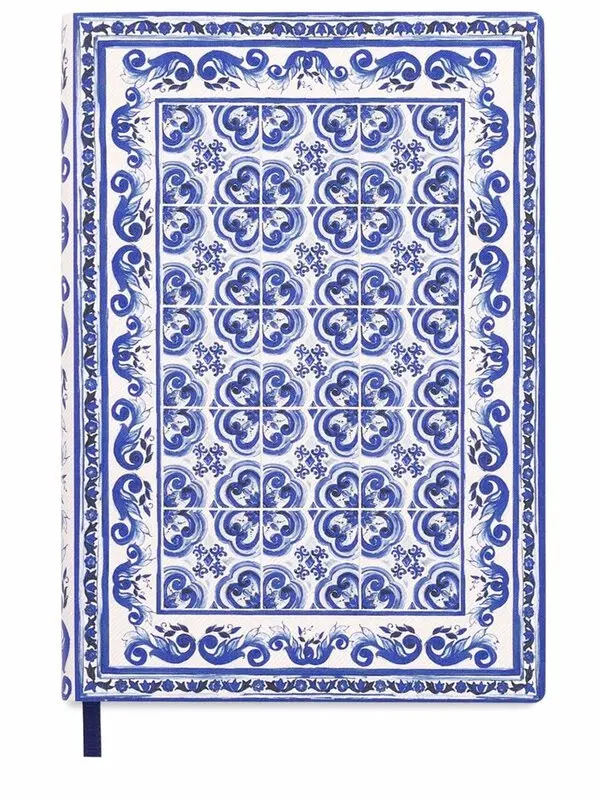 Dolce & Gabbana Mediterranean Print Notebook
