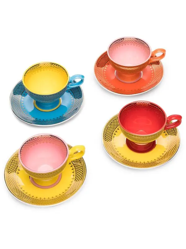 POLSPOTTEN Grandma Espresso Cups - Orange