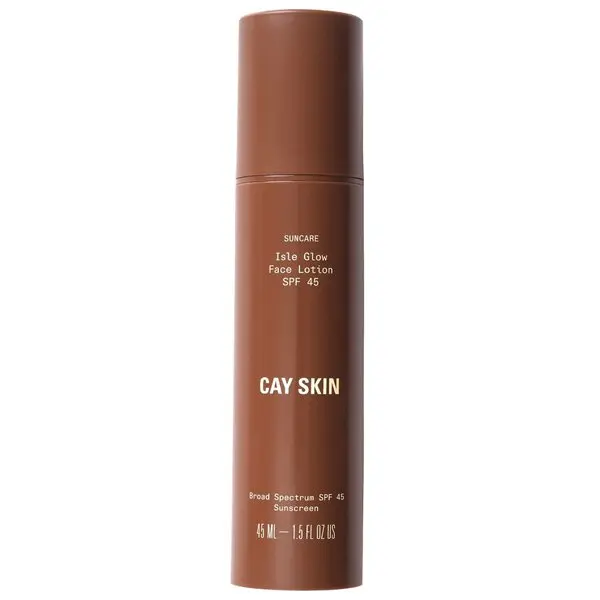CAY SKIN Isle Glow Face Sunscreen Moisturizer Spf 45 With Sea Moss And Niacinamide