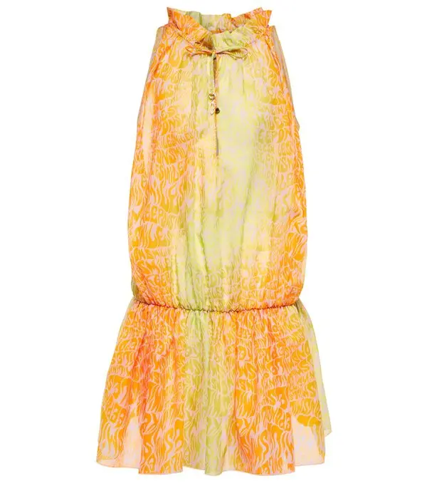 Stella McCartney Printed Cotton Minidress