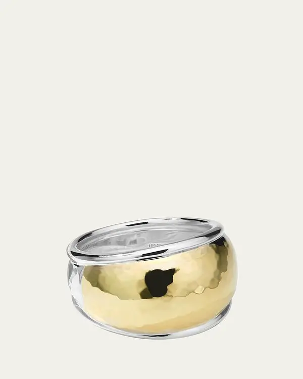 Ippolita Hammered Dome Ring - Gold And Silver