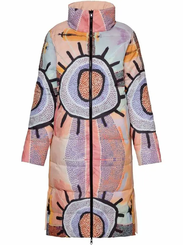 UNREAL FUR X Linda Puna Awari Reversible Puffer Jacket
