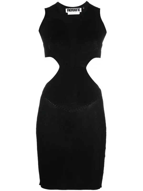 Remain Birger Christensen Ivana Knit Dress In Black - 65% Off | Editorialist