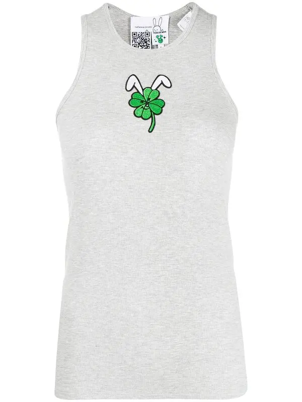 Natasha Zinko Graphic-print U-neck Tank