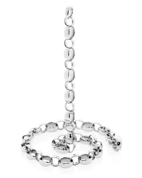 Tamara Comolli 18k White Gold Chain-link Necklace