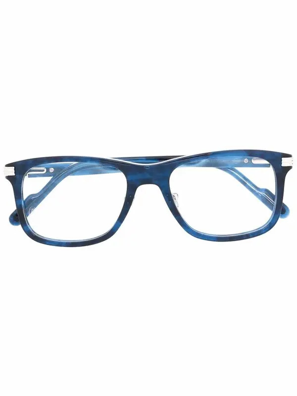 Buy CARTIER Tortoise-shell Square-frame Eyeglasses - Blue At 19% Off ...