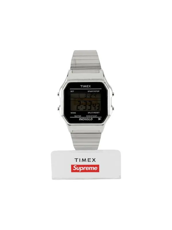 Supreme Timex Digital Watch - Metallic | Editorialist