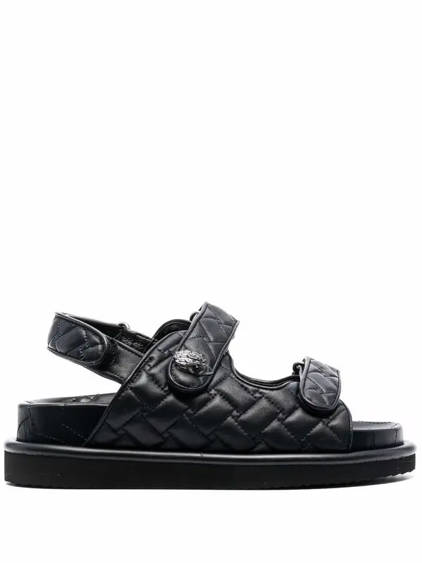 Kurt Geiger Quilted Touch-strap Sandals
