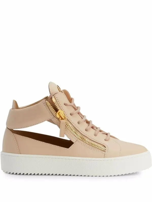 GIUSEPPE ZANOTTI Kriss Cut-out Sneakers - Pink