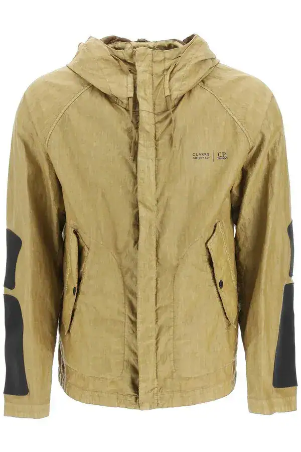 Cp Company X Clarks Lino Wax Goggle Jacket In Yellow - 35% Off  